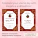 Gunyo Cholo Invitation Card: Nepali Ceremony, Customizable Design ...