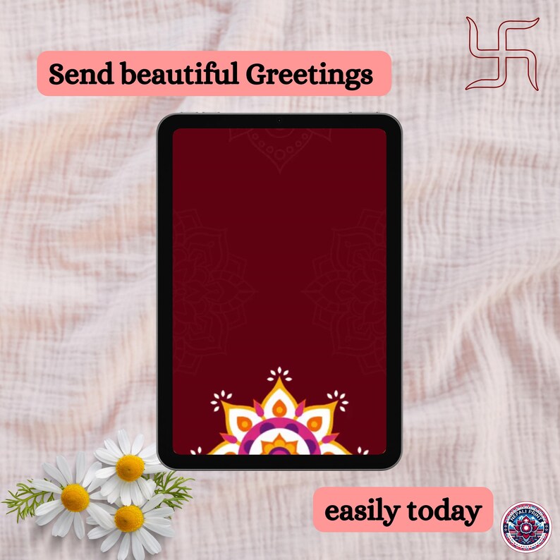 Digital Tihar Greeting Card: Nepali Diwali Greetings (PDF) - Etsy