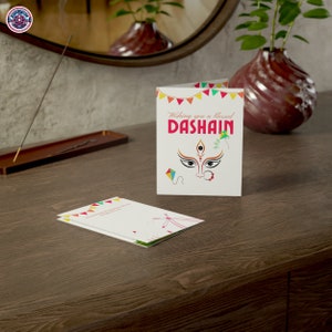 Dashain Tika Greeting Card: Nepali Festival Card With Envelope - Etsy