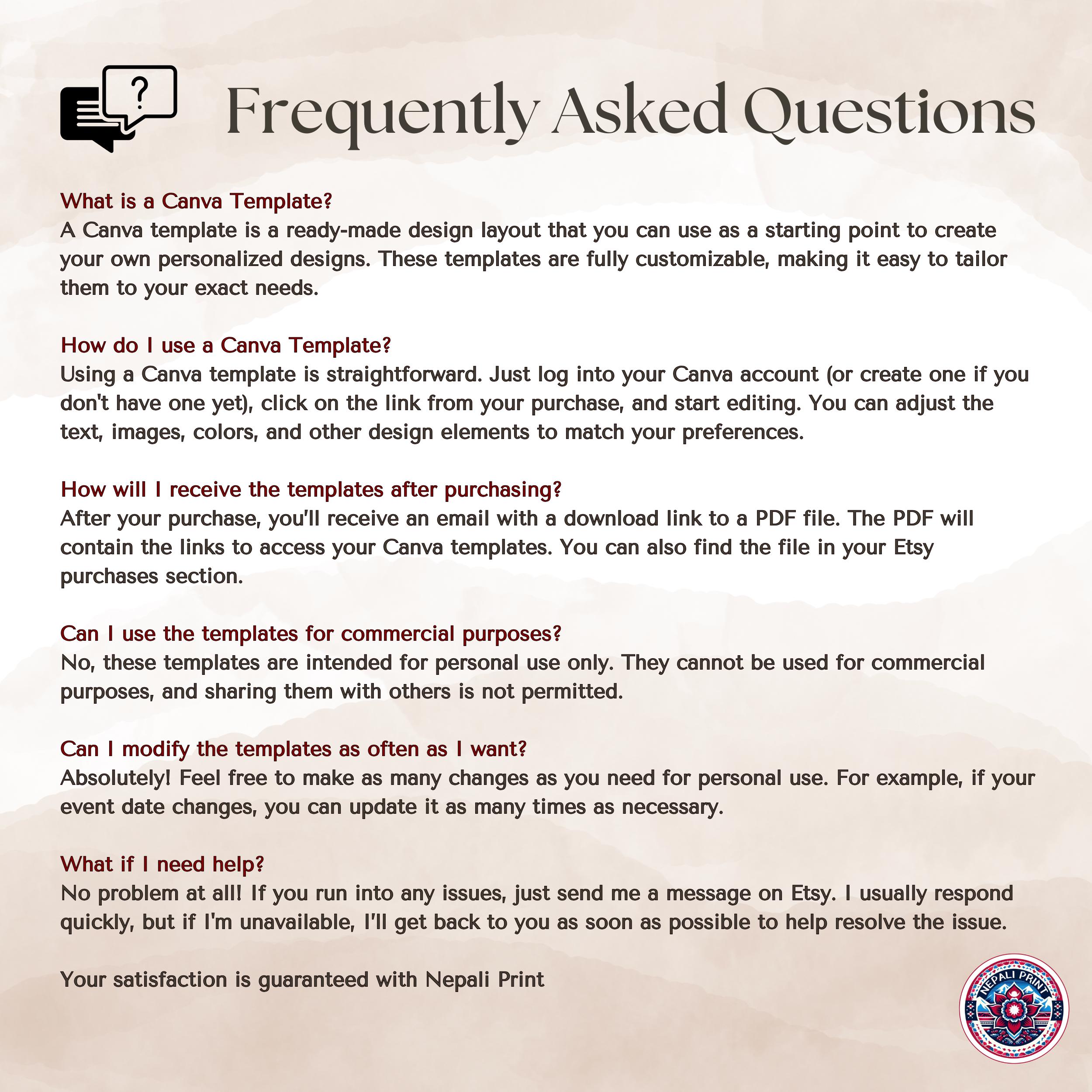 Nepali Tihar Dinner Invitation Card: Festive Digital Invite (PDF) - Etsy