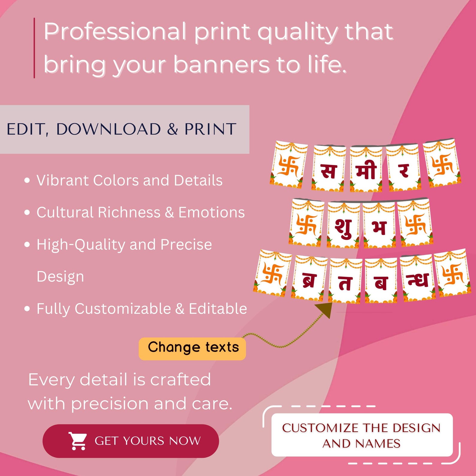 Nepali Bratabandha Banner, Nepali Event Decor, Bratabandha Welcome ...