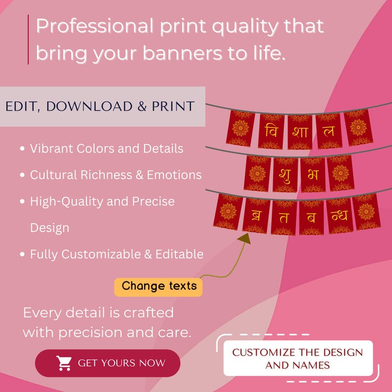 Customizable Bratabandha Banner: Nepali Event Decor (digital Banner) - Etsy