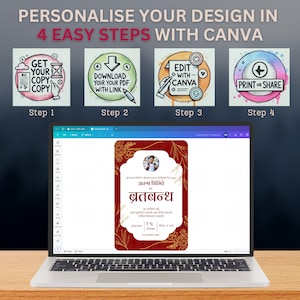 Nepali Bratabandha Invitation Card: Traditional Digital Design - Etsy