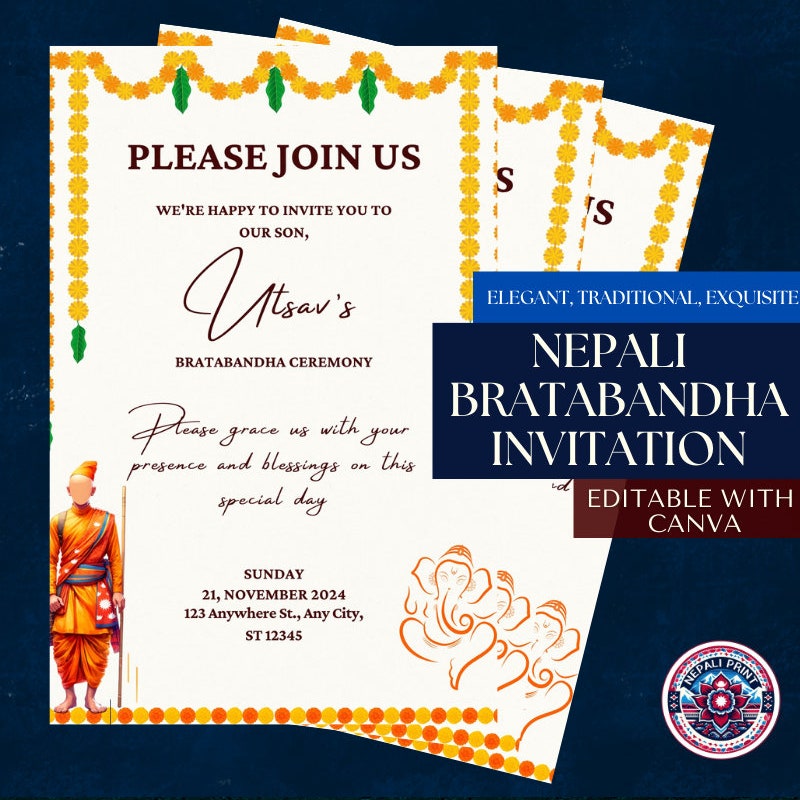 Bratabandha Card - Etsy