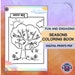 Printable Nepali Seasons Coloring Book: Kids Learning (digital Download ...