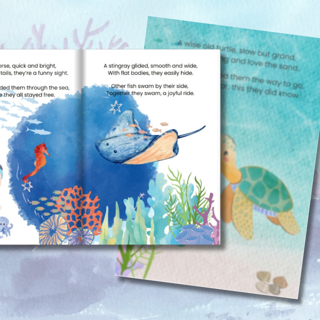 Digital Children's Book: Bella's Atlantis Adventure Rhyming, Colorful ...