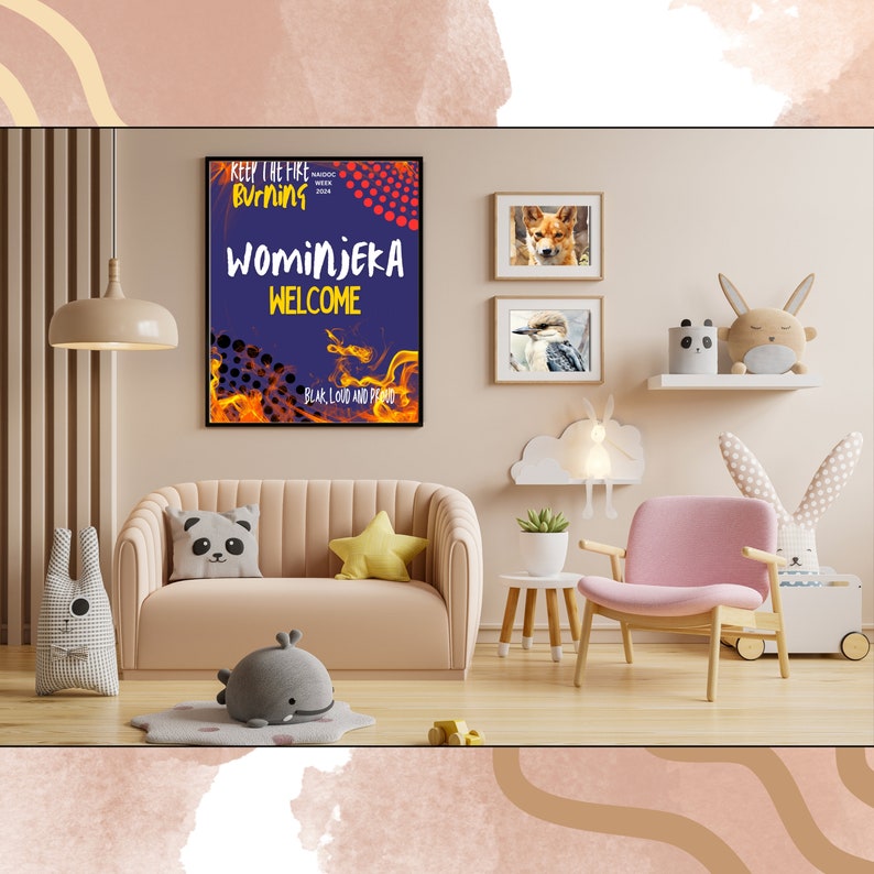 NAIDOC Week Wominjeka Welcome Poster | Classroom | Australian Indigenous Wall Decor | Keep the ...