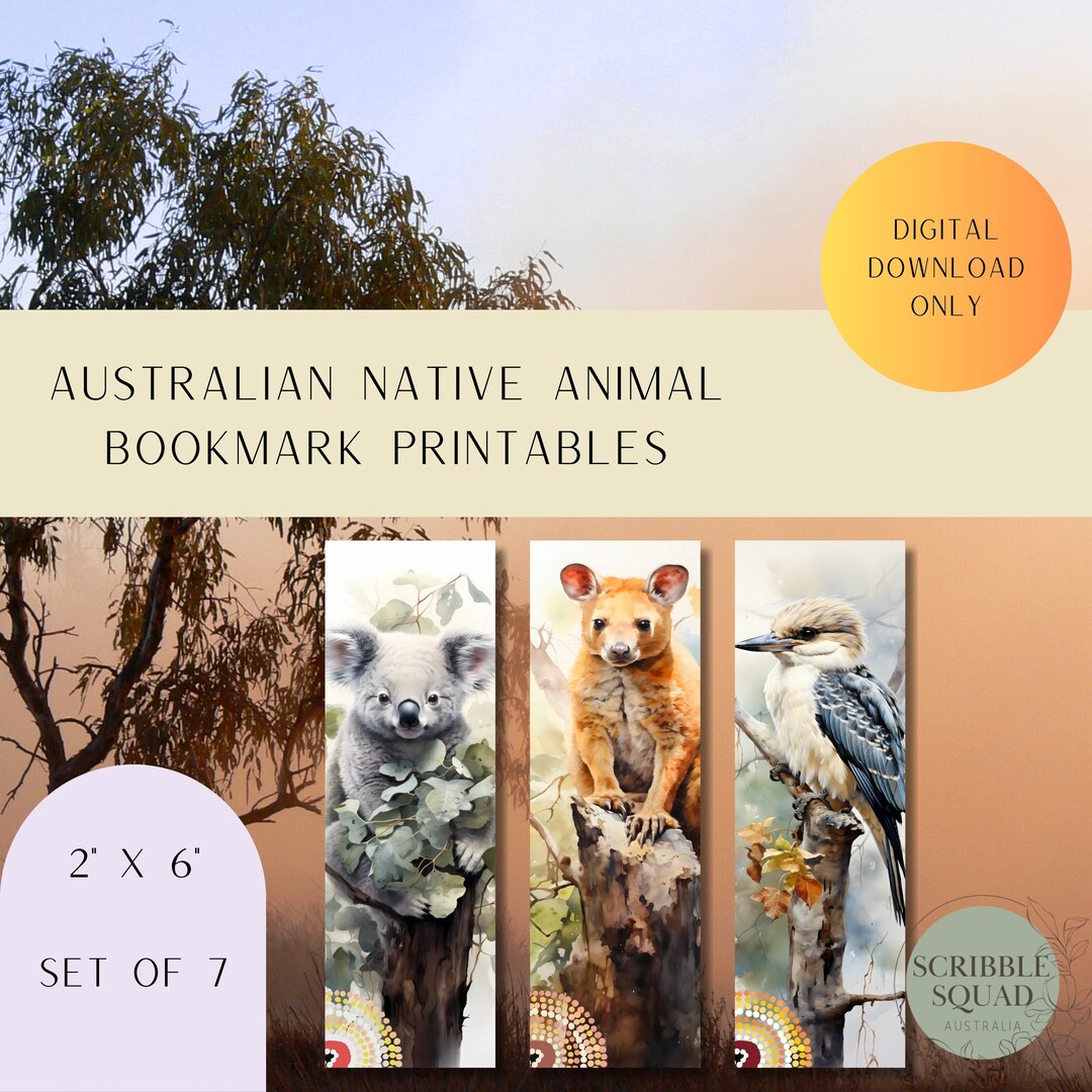 NAIDOC Week 2024 Bookmarks Bundle Australian Native Animals Keep the ...