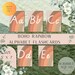 Boho Rainbow Alphabet Flashcards | Educational | A-Z Cards | Learning ...
