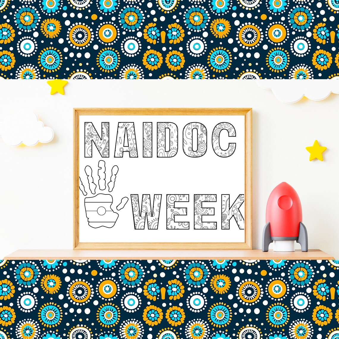 NAIDOC WEEK 2024 3 Colouring Sheet Bundle Keep the Fire Burning ...