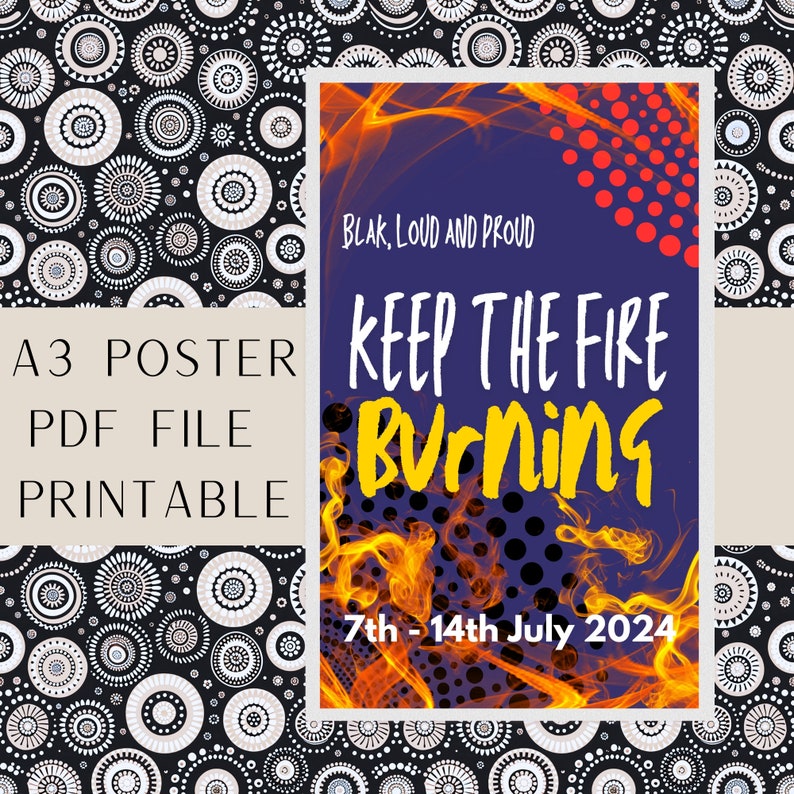 NAIDOC Week 2024 Poster | Classroom Art | Australian Indigenous Wall ...