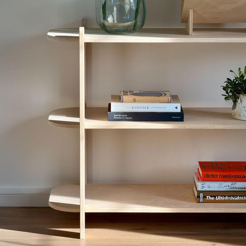 Kids Oak Bookcase - Etsy