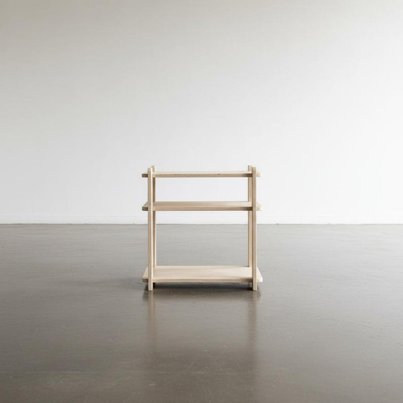Modern Printer Stand, Wood Printer Table With Storage, Small Office ...