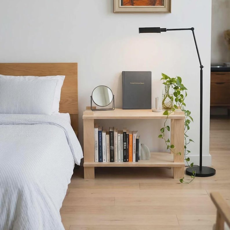 Modular Modern Bookcase. Mid Century Bookcase. Industrial Bookcase ...