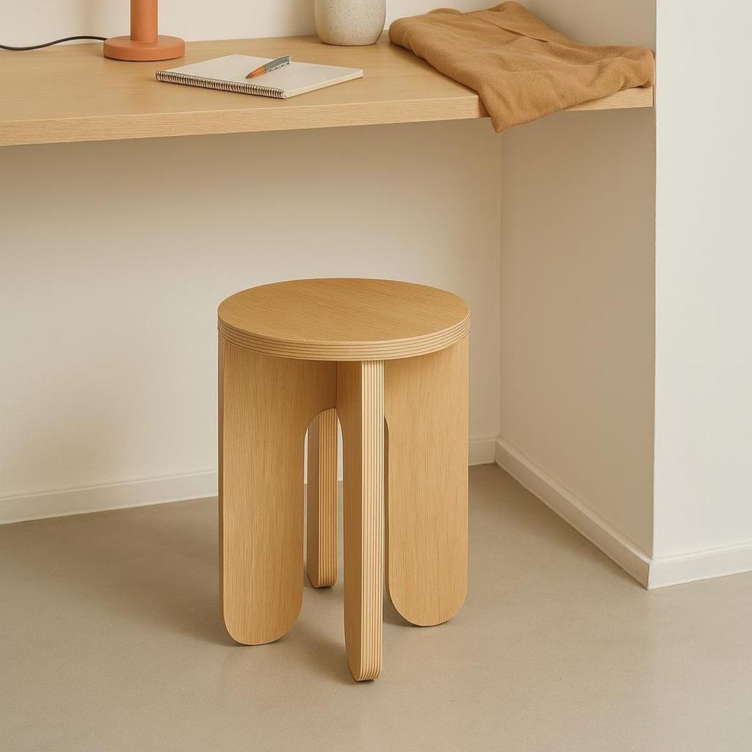 Wooden Stool. Modern Side Table. Indoor Plant Stand. Small Side Table ...