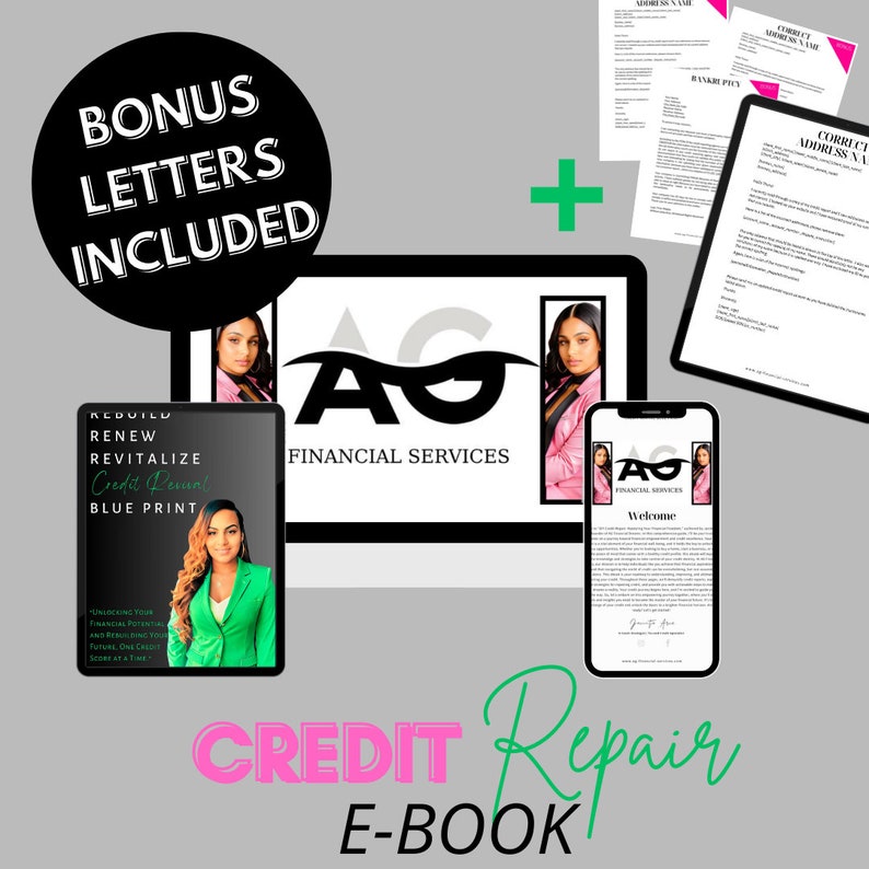 Credit Repair E-book-bonus Letters Included - Etsy