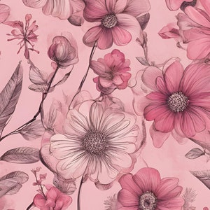 Pink Aesthetics (3) Virtual Backgrounds - Etsy