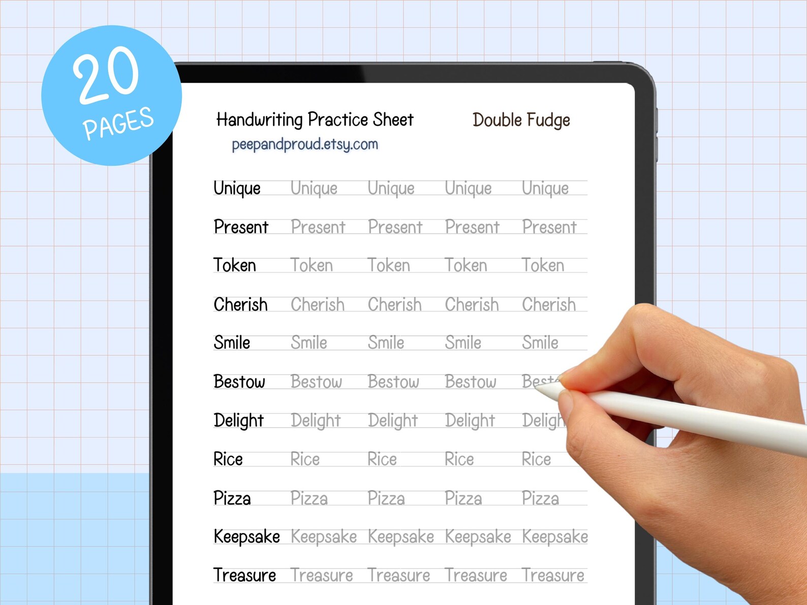 Improve Your Handwriting With Printable Practice Sheets - Hand ...