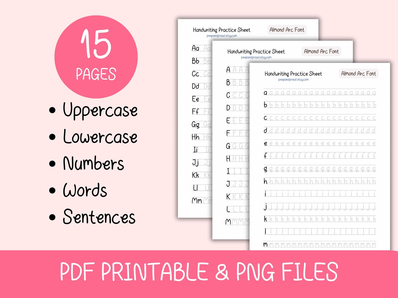 Handwriting Practice Sheet, Handwriting Workbook, Handwritten Scribble ...