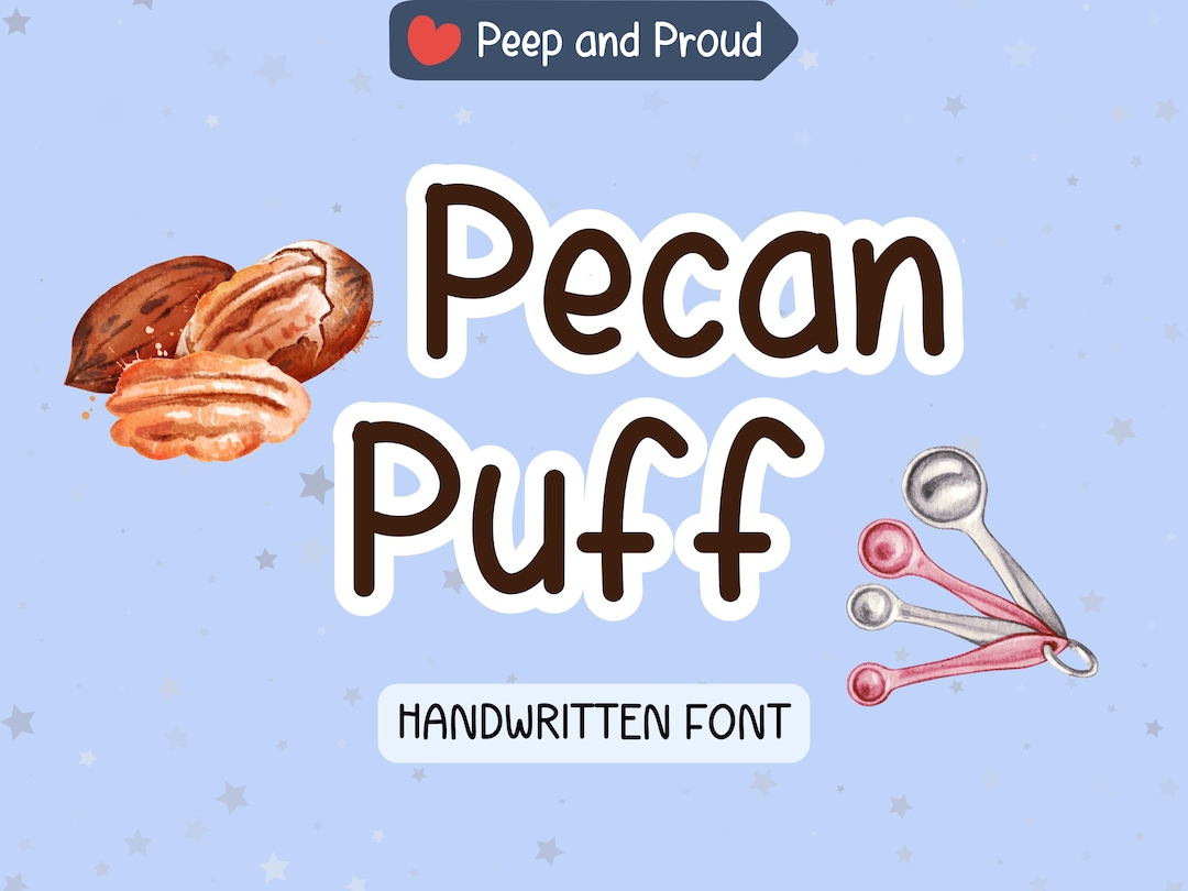 Handwritten Font, Cute Font, Neat Handwriting Font for Note, Digital ...