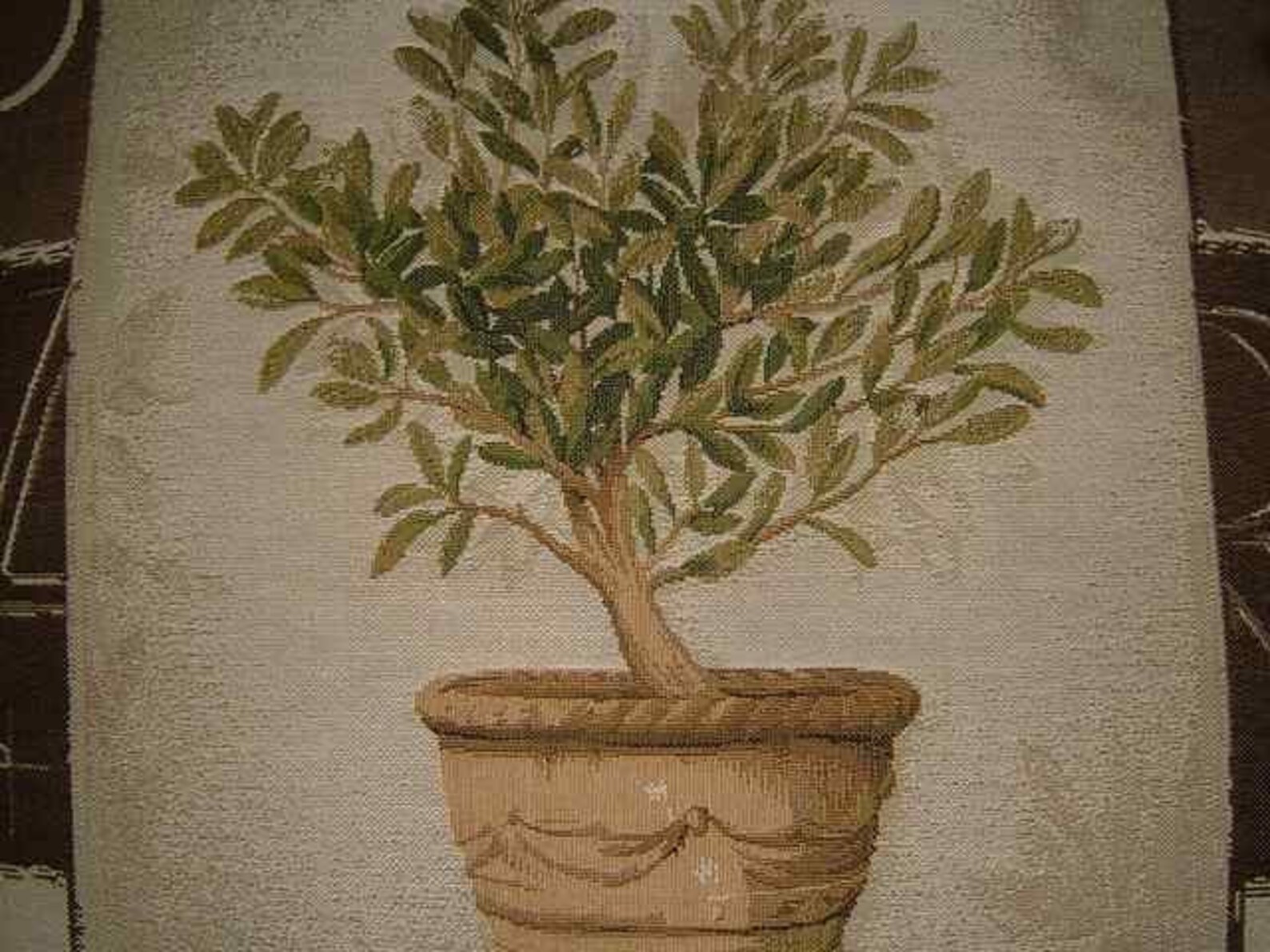 Charme Tree in Pot Design No 1 Tapestry Cushion Cover Sham - Etsy