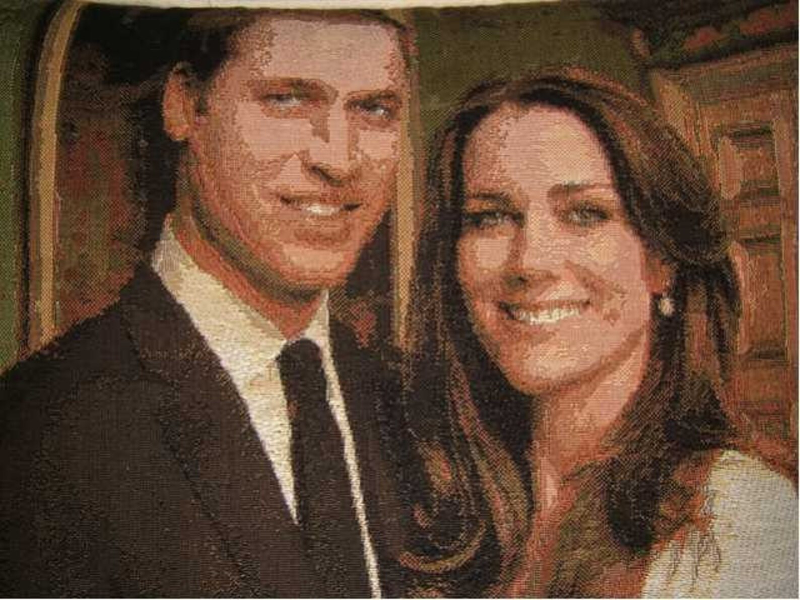 SALE - Royal Wedding HRH Prince William Kate Middleton Design No 2 ...