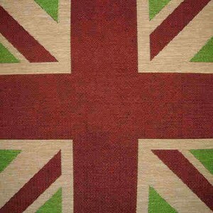 Union Jack Lime Green Square Tapestry Cushion Pillow Sham Cover - Etsy