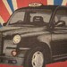 Union Jack Black London Taxi Cab Woven Tapestry Cushion Cover Sham - Etsy