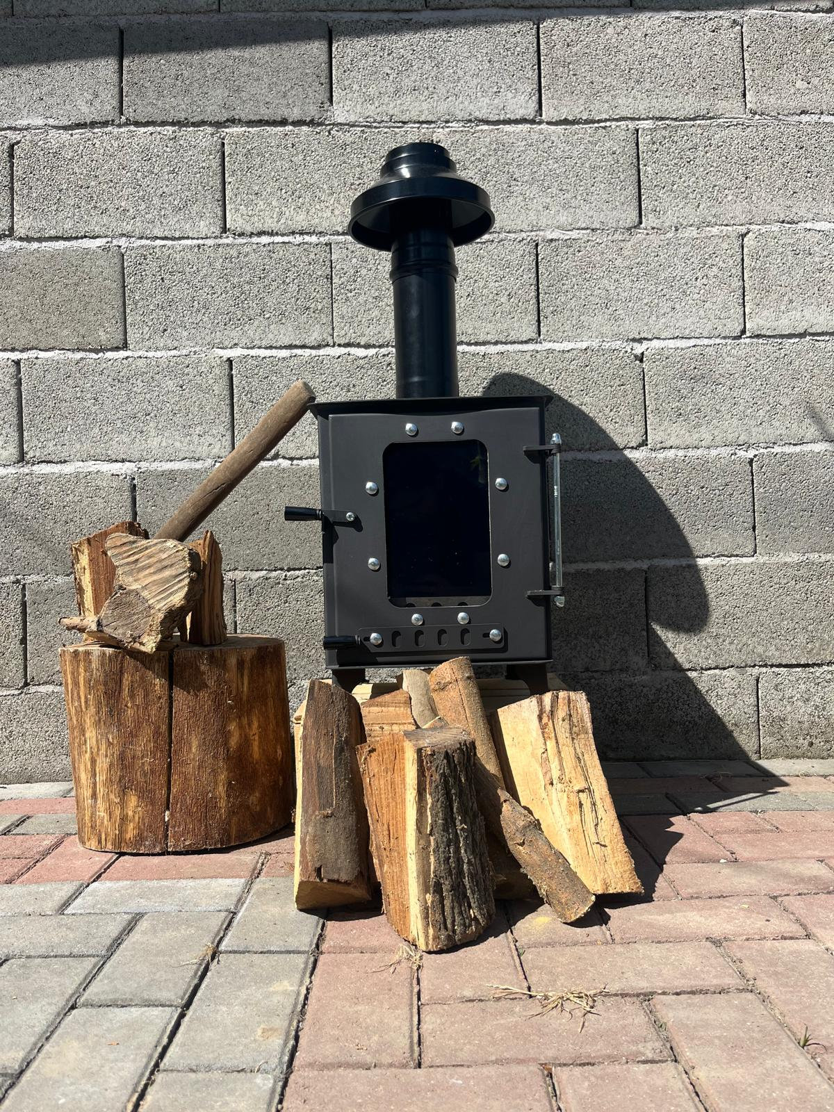 Mid Wood Stove for Tiny House, Caravan House Stove, Tent Stove ...