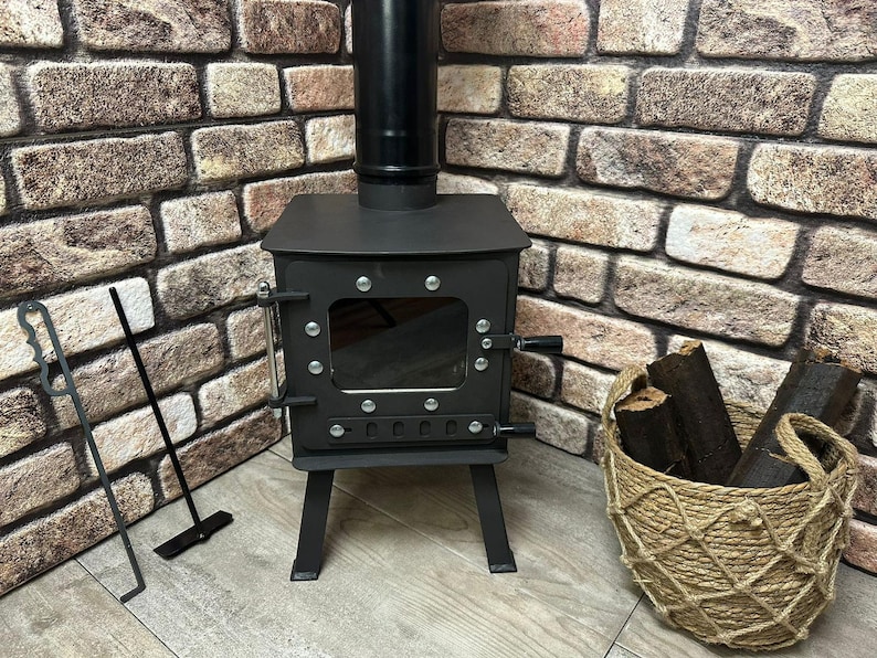 Wood Stove for Small Spaces, Wood Burning Stove for Caravan, Tiny House ...