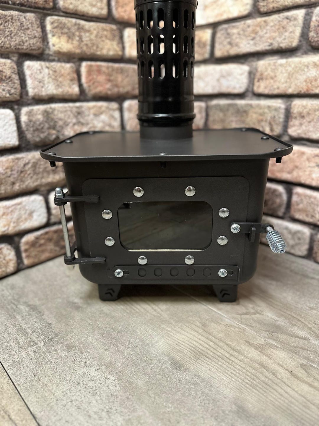 Tiny Cute Wood Stove for Campervan, Caravan, Tinyhome, Tent Stove, Wood ...
