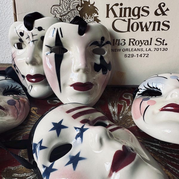 Porcelain Mask - Etsy