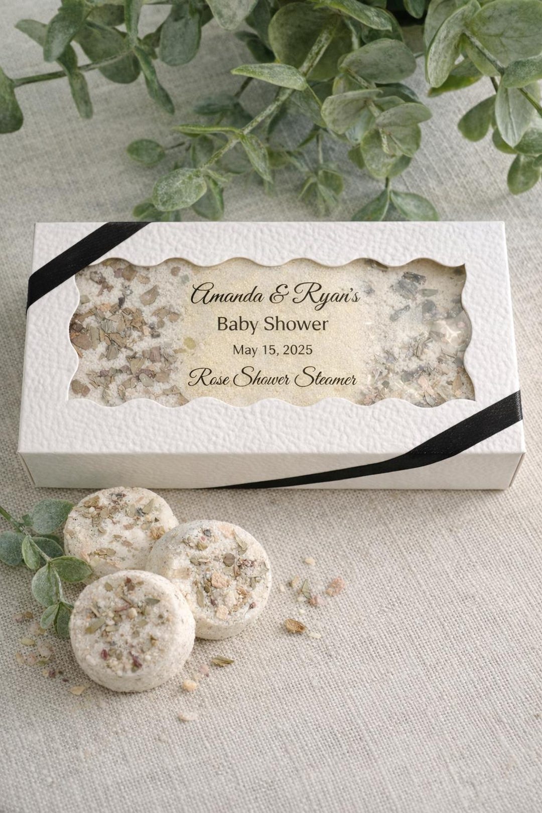 Personalized Shower Steamer Favors- Shower Bombs, Shower Fizzy, Custom ...