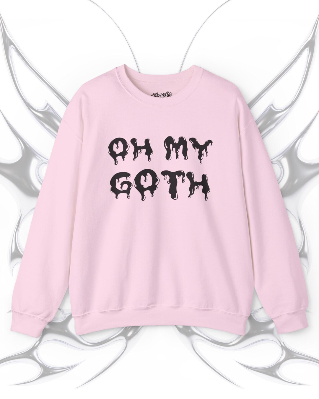 Oh My Goth Sweatshirt, Creepy Cute Sweater, Emo Sweater, Pastel Goth ...