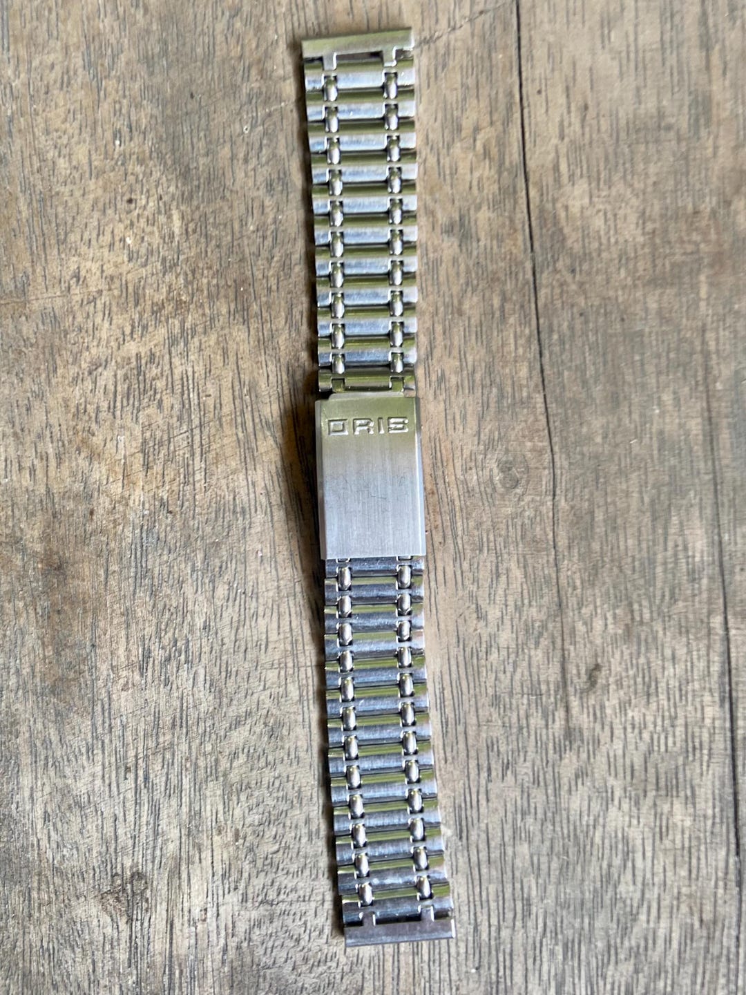 Vintage 18mm Watch Bracelet Strap Stainless Steel - Etsy