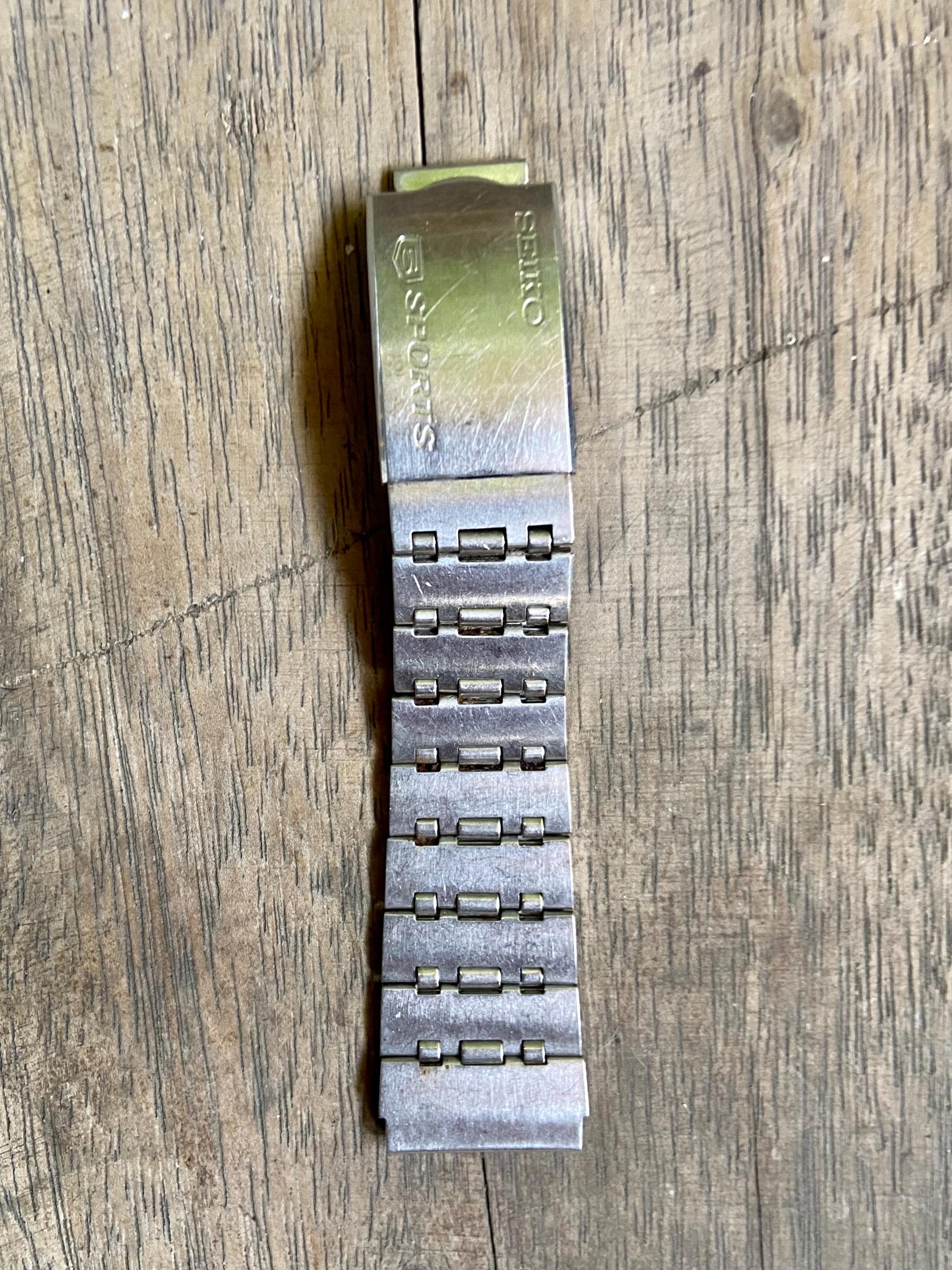 Vintage 19mm Seiko 5 Sports Speedtimer Chronograph Original Watch ...