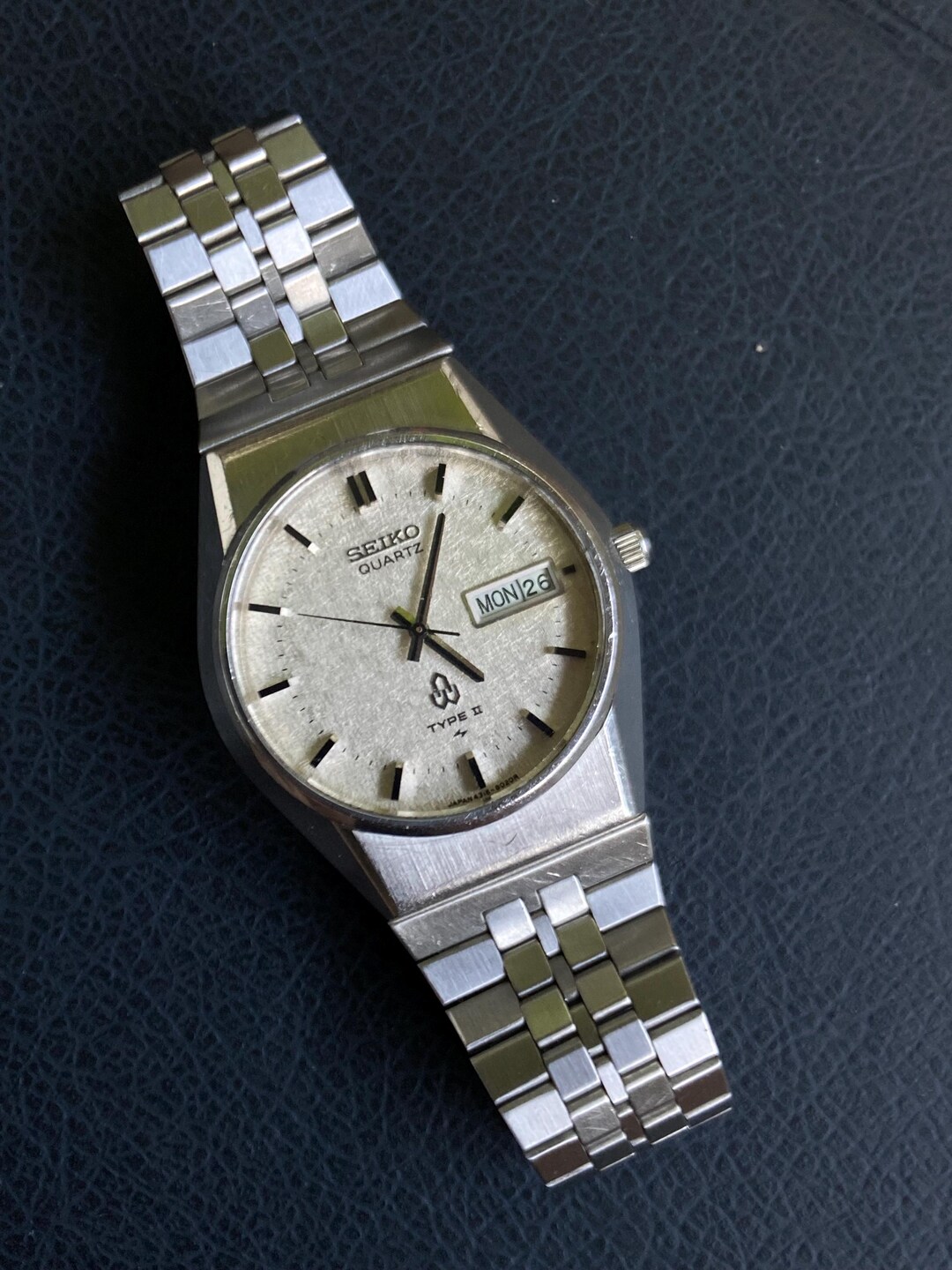 Seiko Quartz Snowflake Dial Type II Men's Watch 1970’s Ref.4316-8010 - Etsy