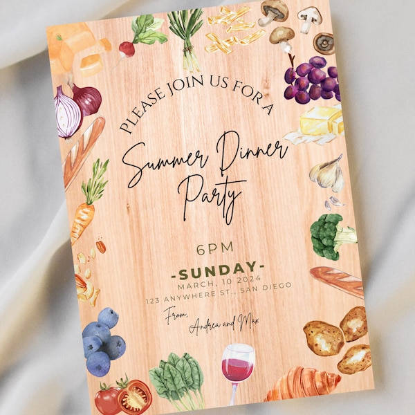 Summer Picnic Invitation Template Editable Canva Design - Etsy