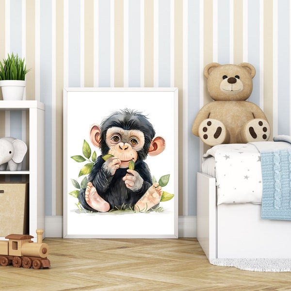 Baby Chimp - Etsy