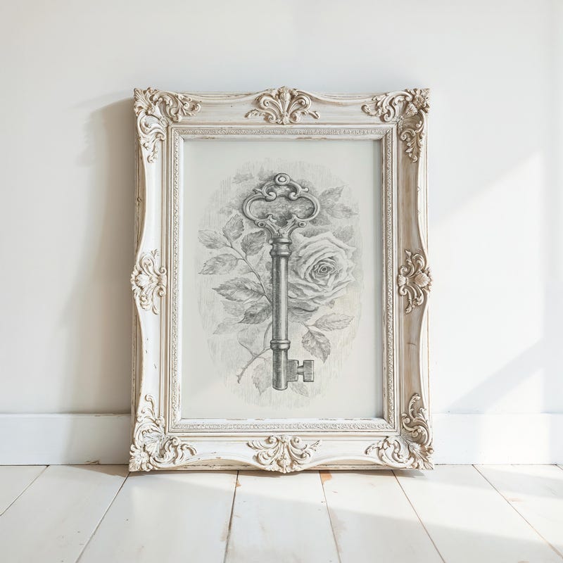 Skeleton Key Art - Etsy