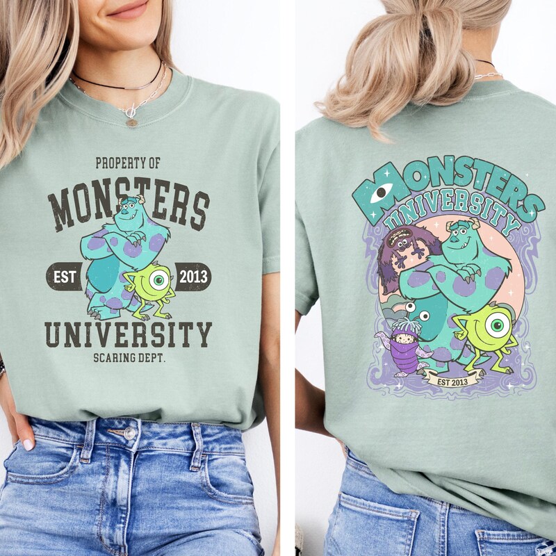 Monsters University Shirt - Etsy