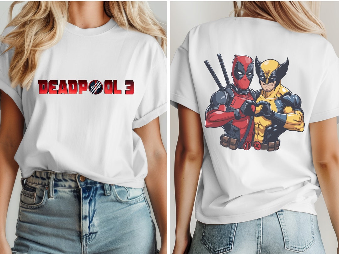 Deadpool 3 Shirt, Deadpool and Wolverine Shirt, Deadpool 3 Matching ...