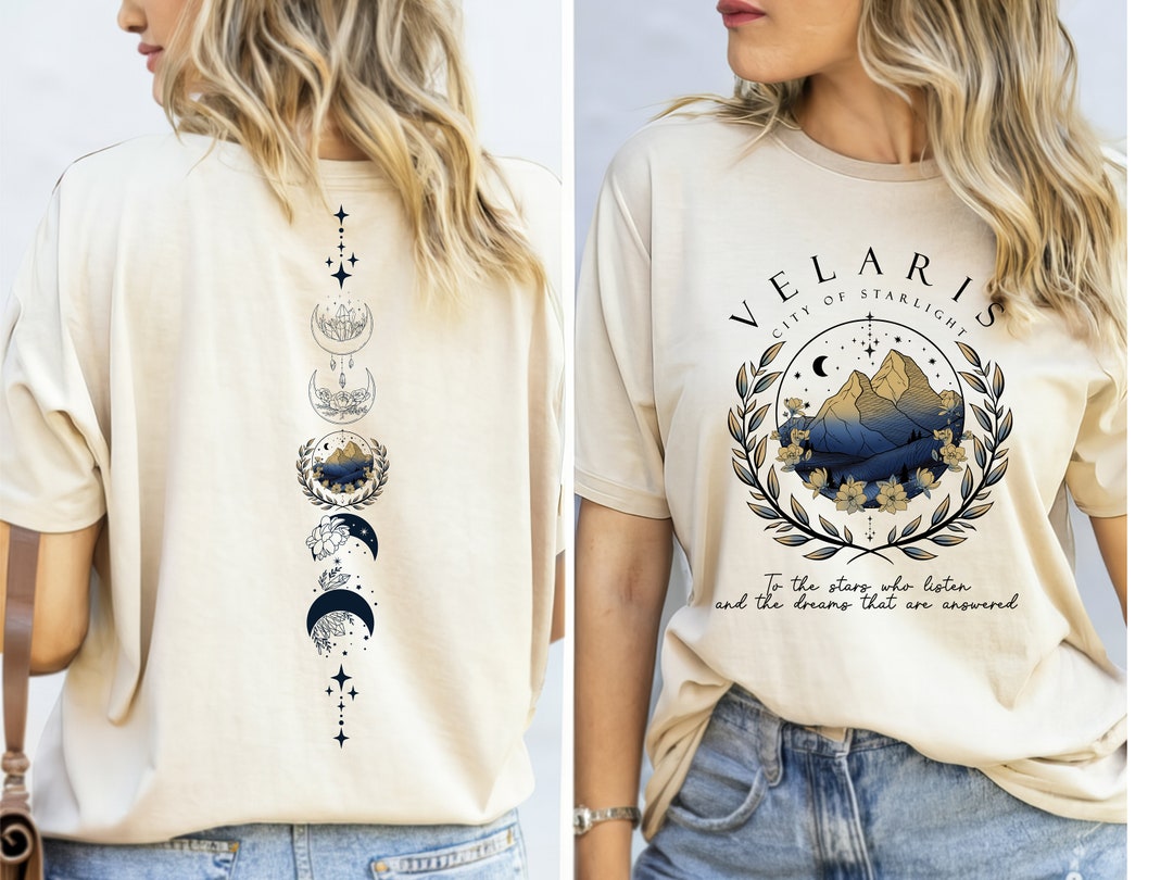 Velaris City of Starlight T-shirt, Velaris Acotar Tee, A Court of ...