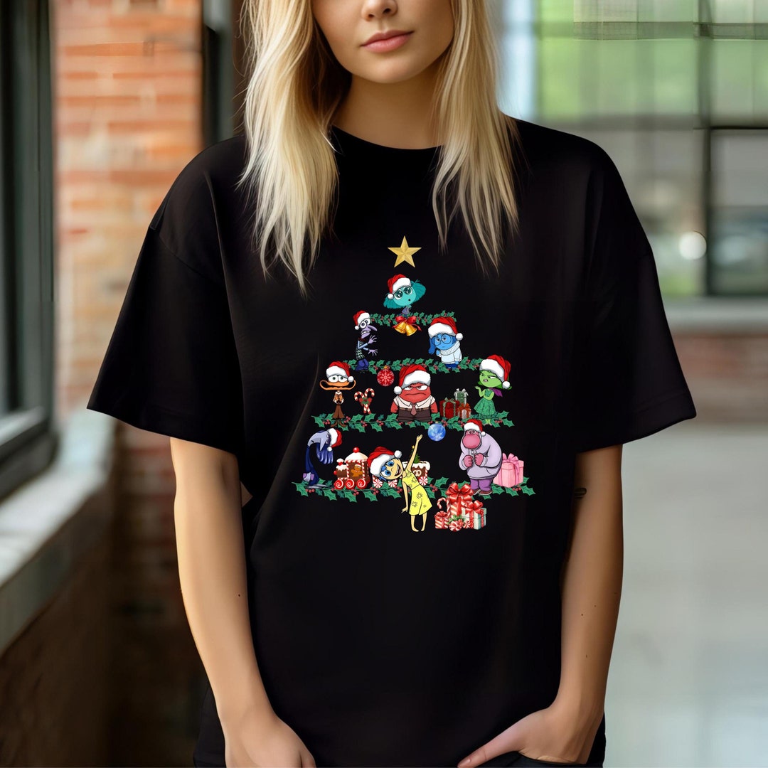 Inside Out Christmas Tree Shirt, Inside Out Xmas Sweatshirt Hoodie ...