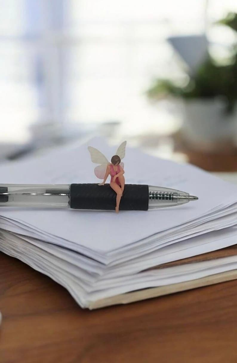 Hand Painted Micro Fairy - 1/64 Scale, Fairy Garden Accessories, Fairy ...