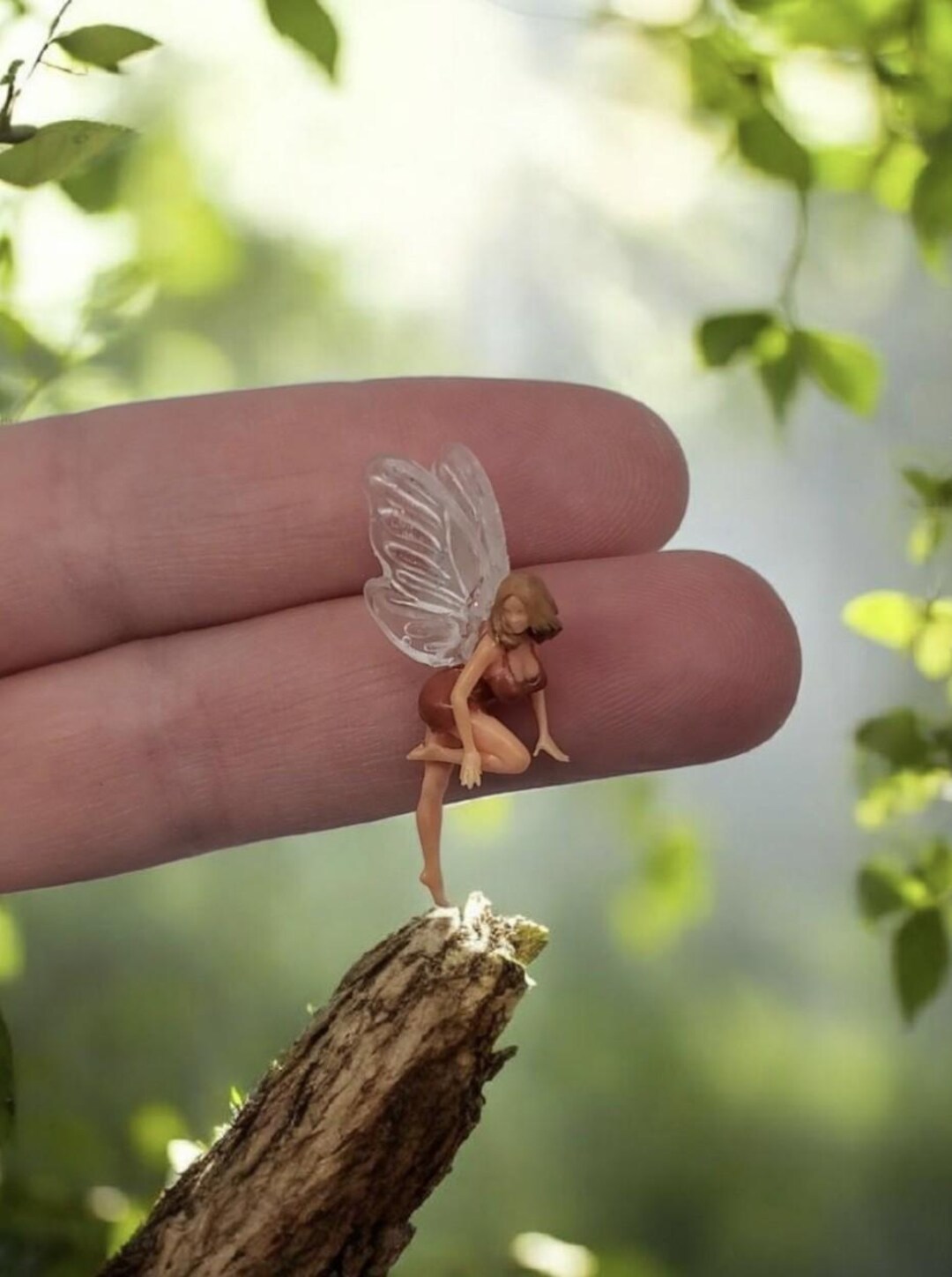 Handmade Teeny Tiny Fairy Hand Painted 1 64 Scale Fairy Garden Tiny ...