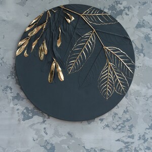 Handcrafted Wall Decor/ Botanical Home Decor/botanical Art/nature Art ...
