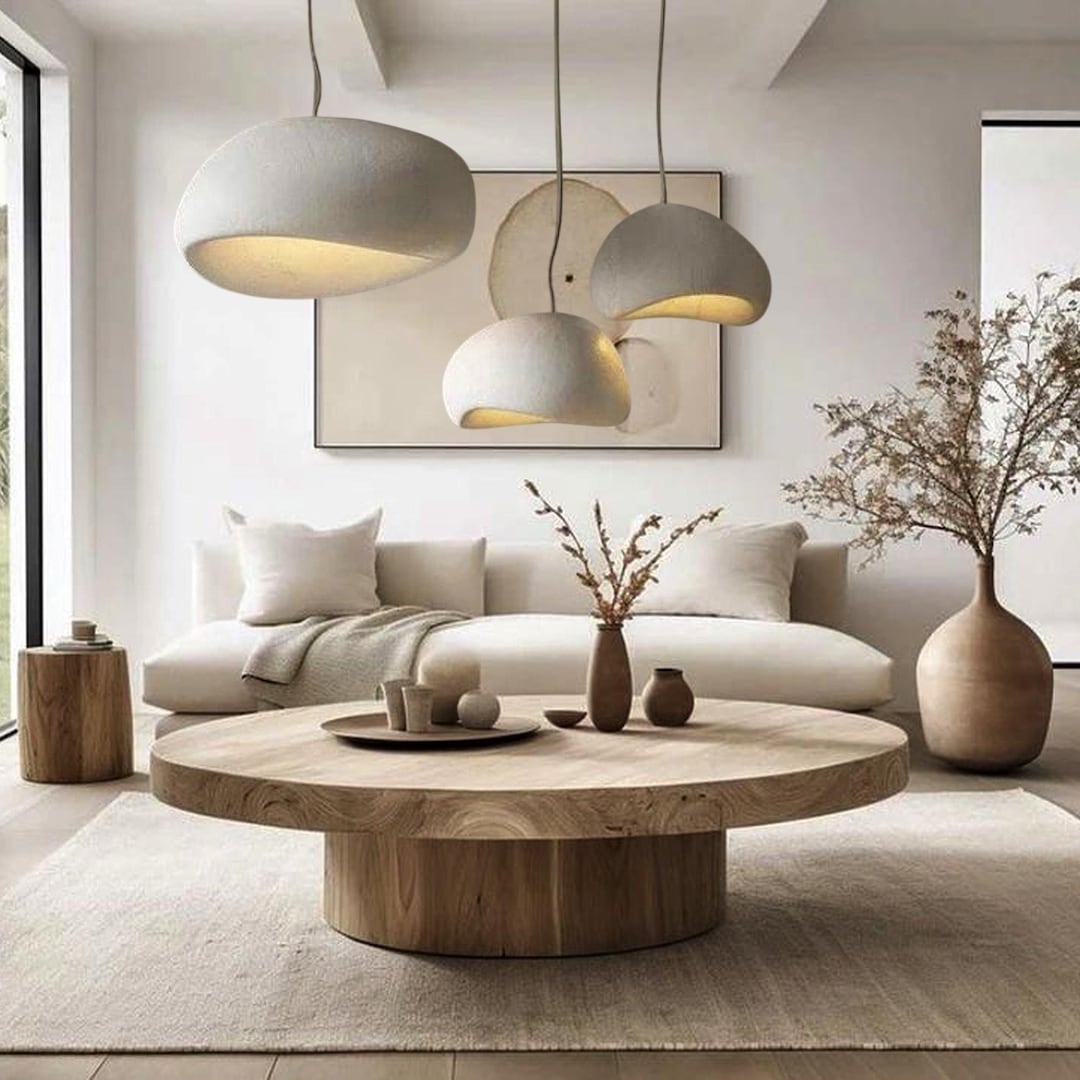 Modern Asymmetrical Pendant Light Cluster: Minimalist Dome Lighting - Etsy