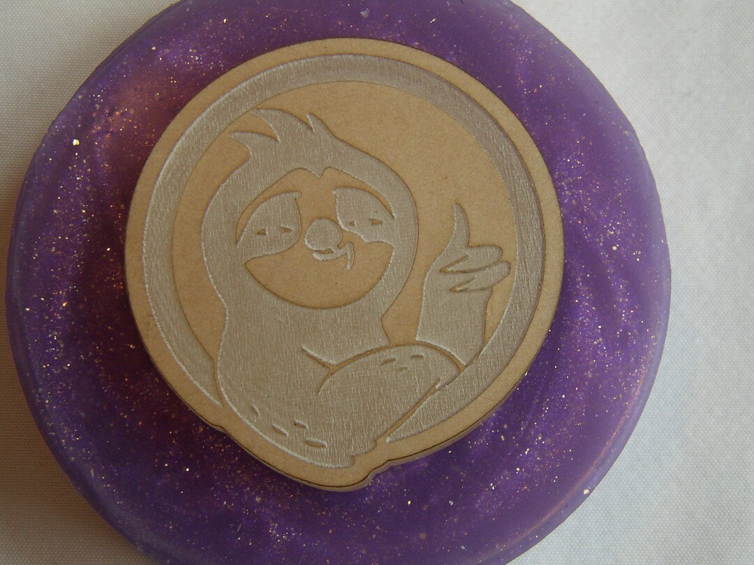 Mold * CUTE! Sloth Thumbs up *handmade Silicone Mold * Phone Grip ...