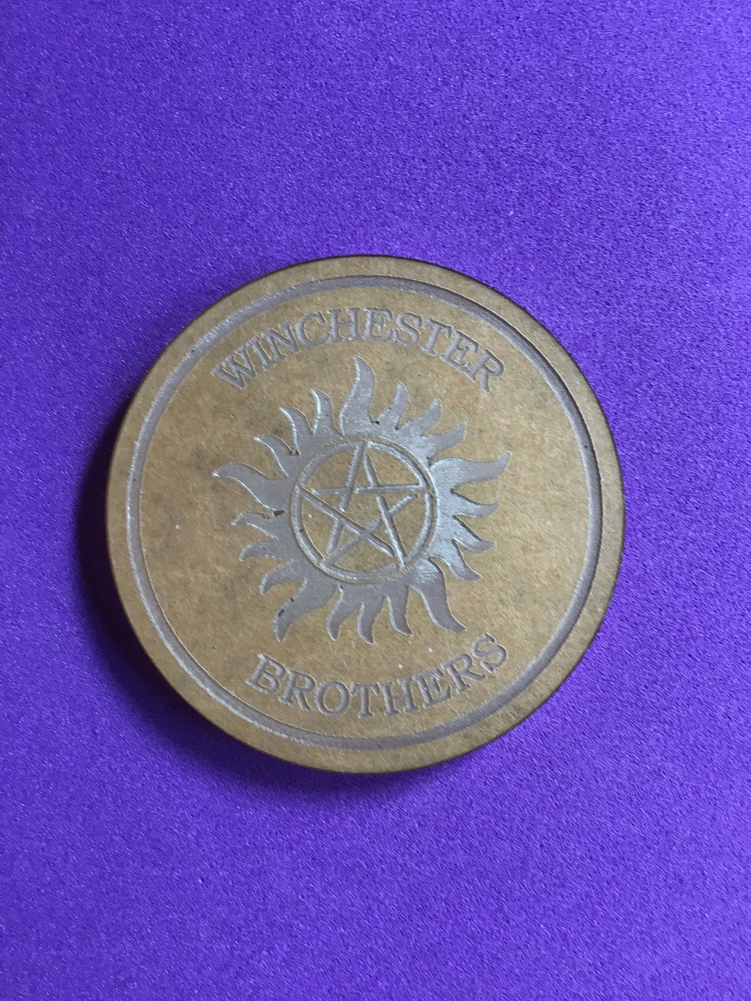 MOLD Winchester Brothers Supernatural Anti-possession Pentacle Silicone ...